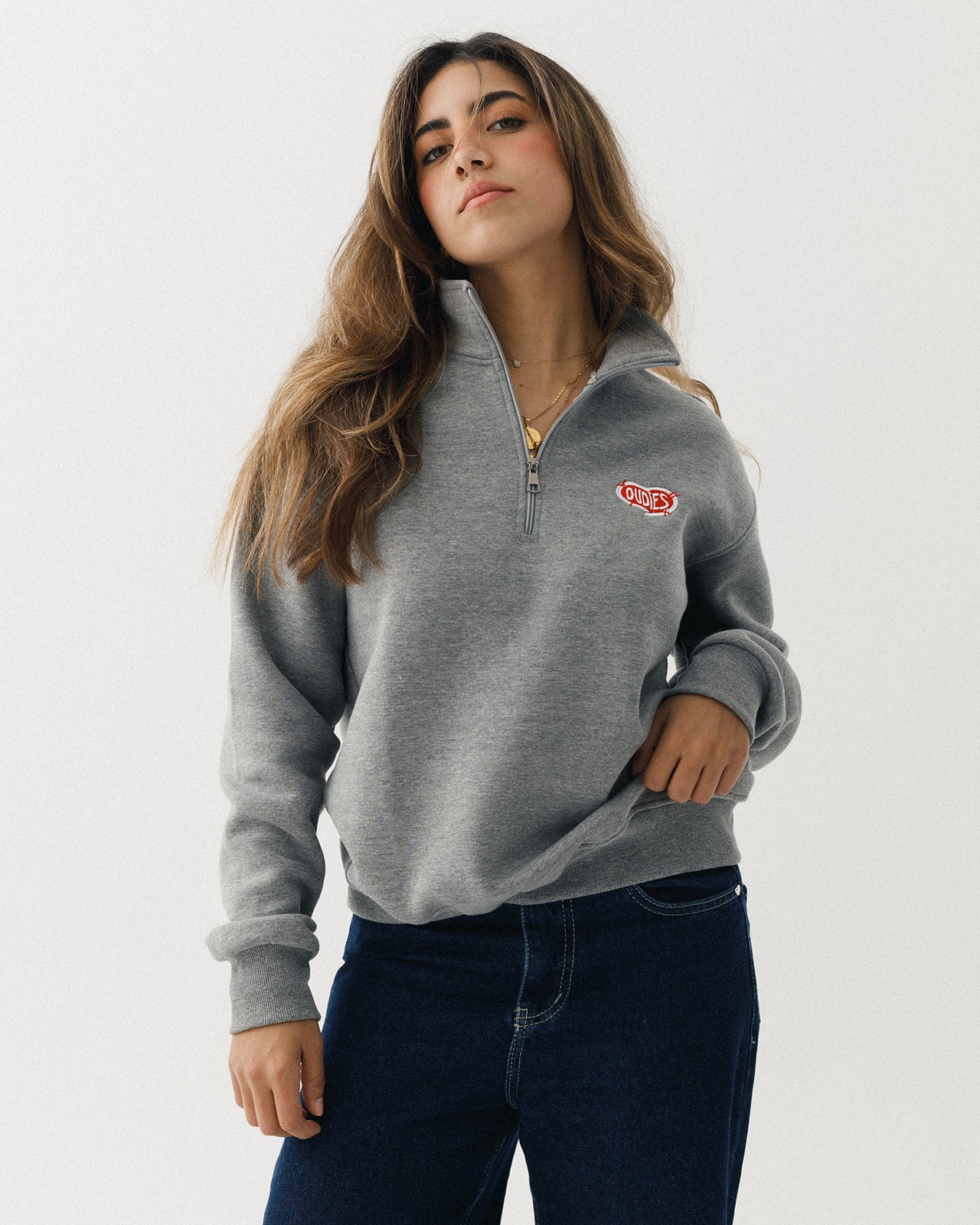 Chrome Hearts Quarter Zip (Red)