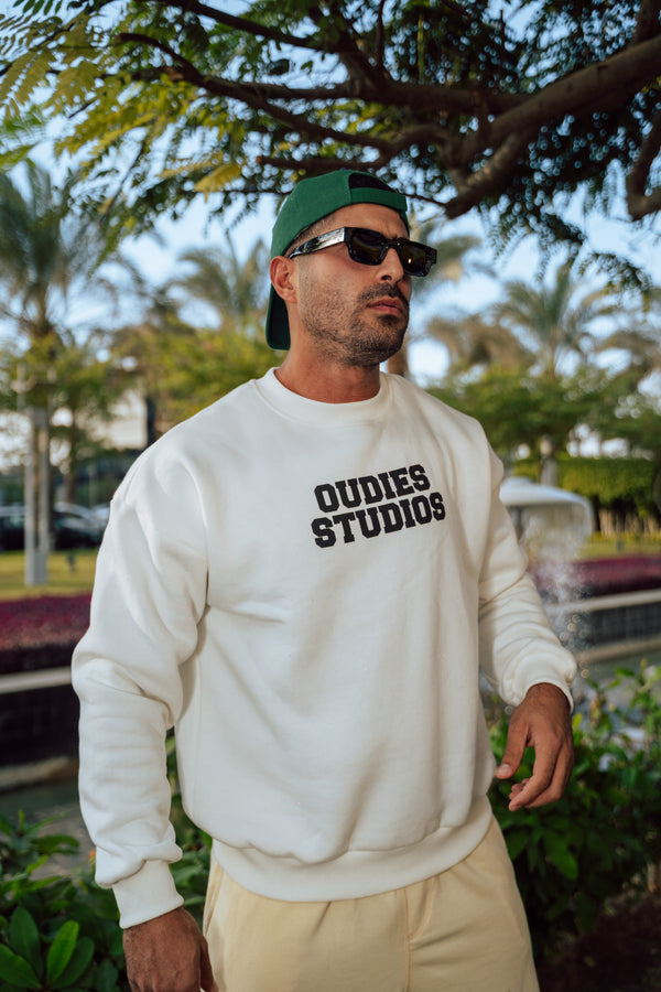 Crewneck Oudies Studios Off-white